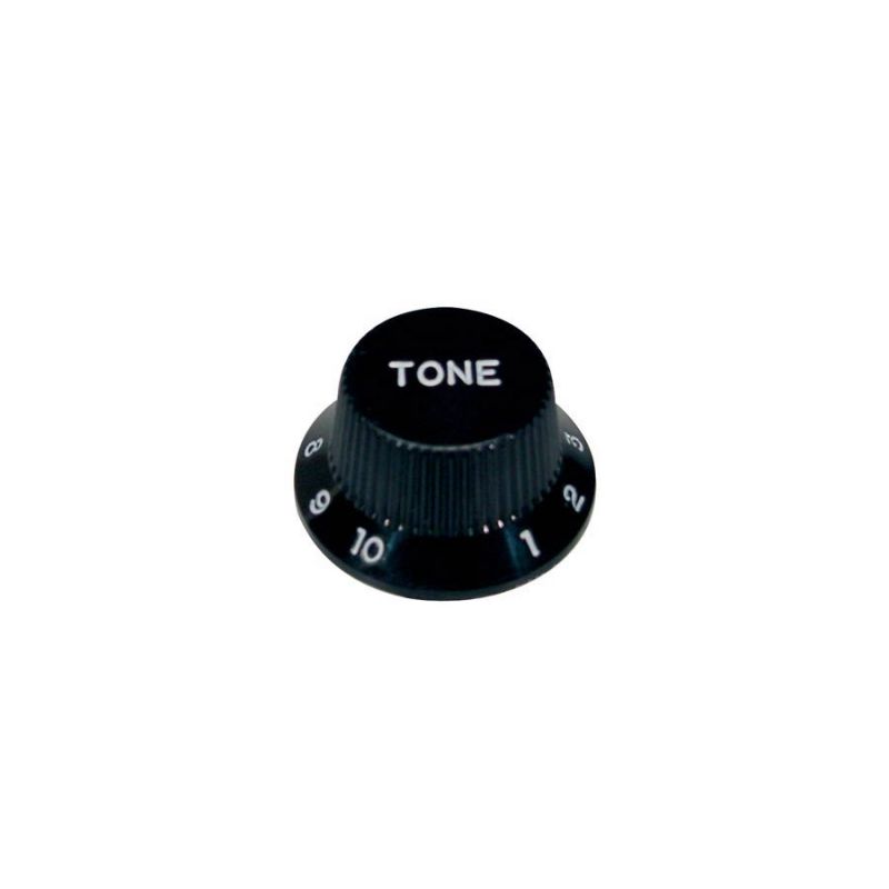 Bell knob,Strat, black, tone | Tonefactory