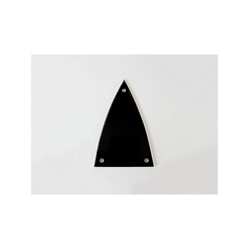 Trussrod Cover, 3-hole, black | Tonefactory