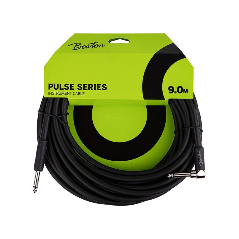 Boston Pulse Series instrument cable jack-angled jack, 9.0 meter ...