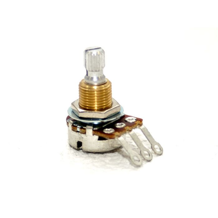 Bourns Potentiometer Mini 500k Lin Knurled Shaft | Tonefactory