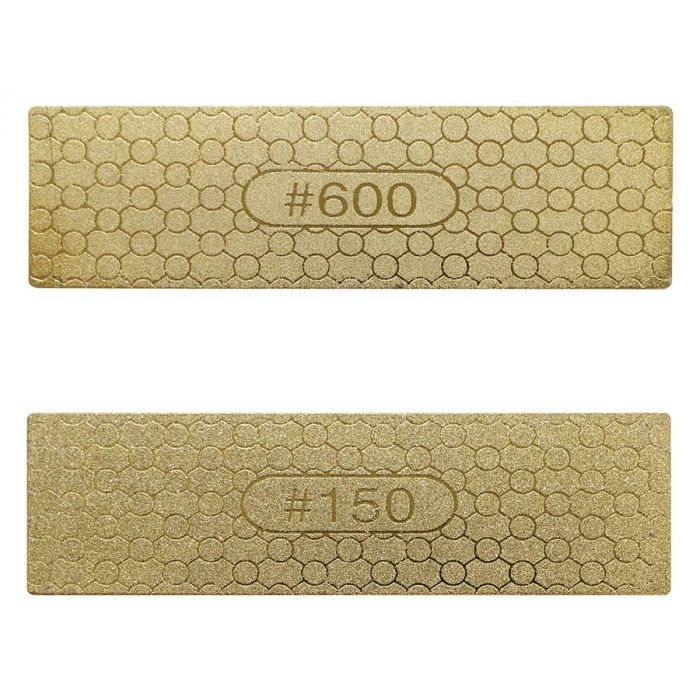 Hosco dual grit mini diamond plates, for honing sharp fret ends and ...