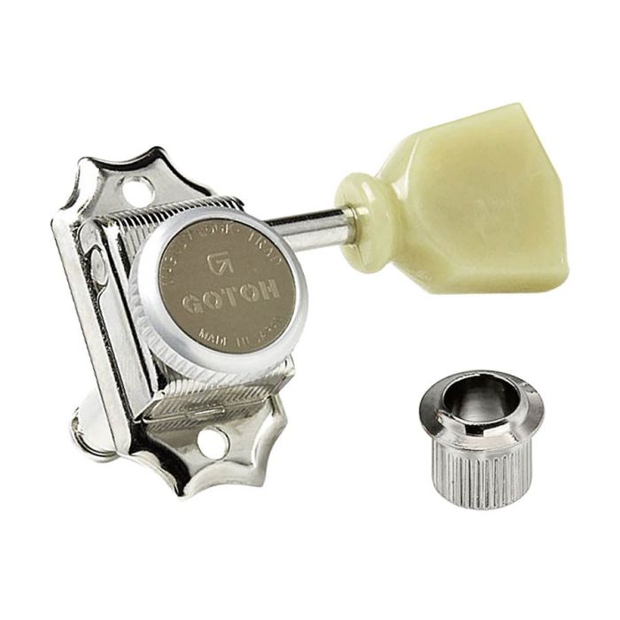 Gotoh SD90 machine heads with Magnum Lock and SL buttons, 3L3R, nickel ...