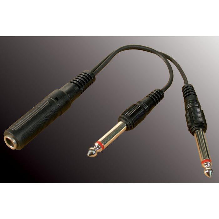 Jackplug mono - 2 x jack mono | Tonefactory